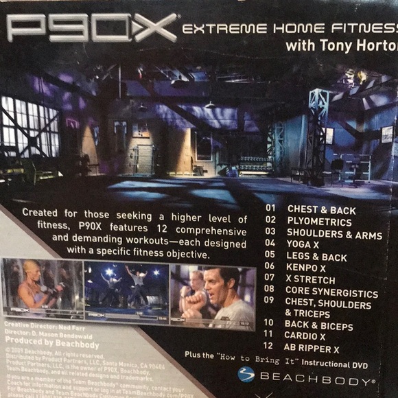 P90X Fitness | Other | P9x Extreme Home Fitness With Tony Horton | Poshmark